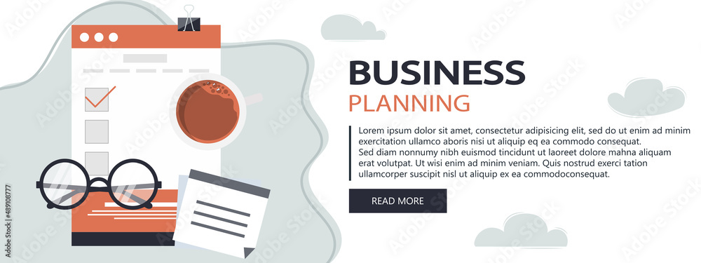 Event and planning concept. Vector illustration of woman check calendar ...