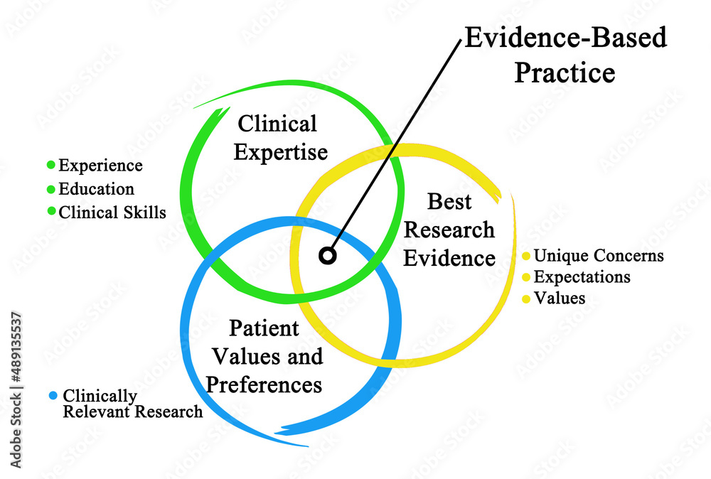 Components of Evidence - Based Practice. Stock Illustration | Adobe Stock