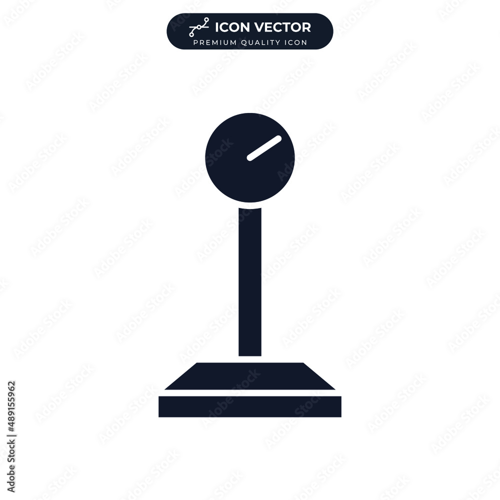 industrial scale icon symbol template for graphic and web design ...
