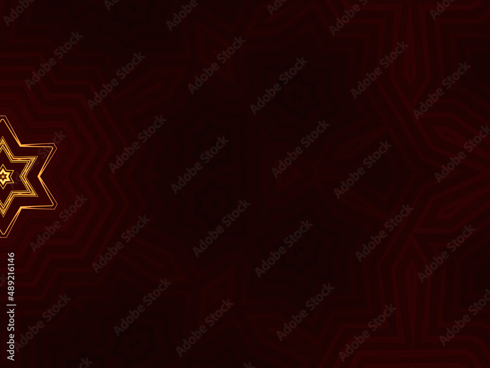 gold shining star pattern on black structured background Stock ...