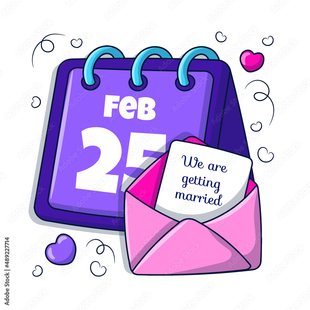 Wedding Clipart Purple