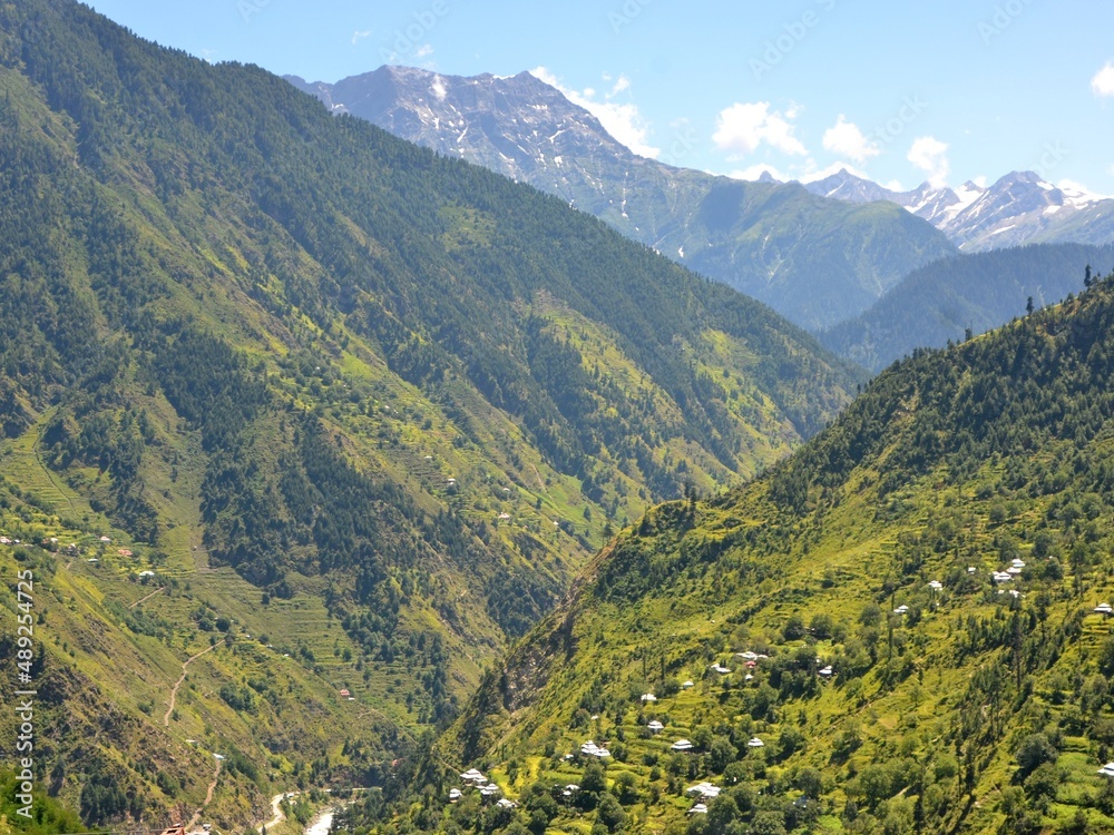 beautiful scenery of a village, kaghan valley different village ...