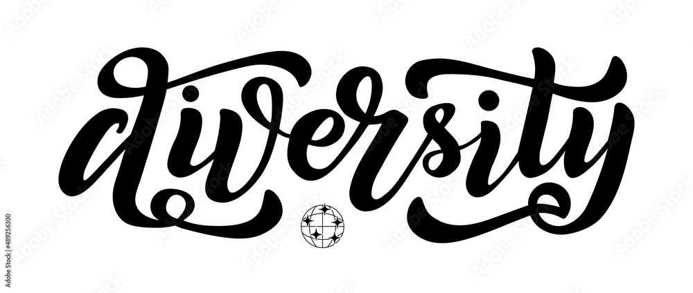 Hand drawn vector illustration with black lettering on textured ...
