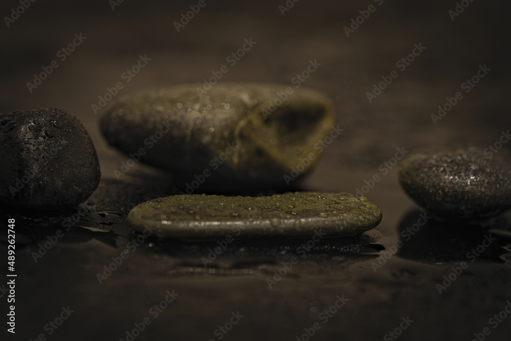 water and stone Stock Photo | Adobe Stock