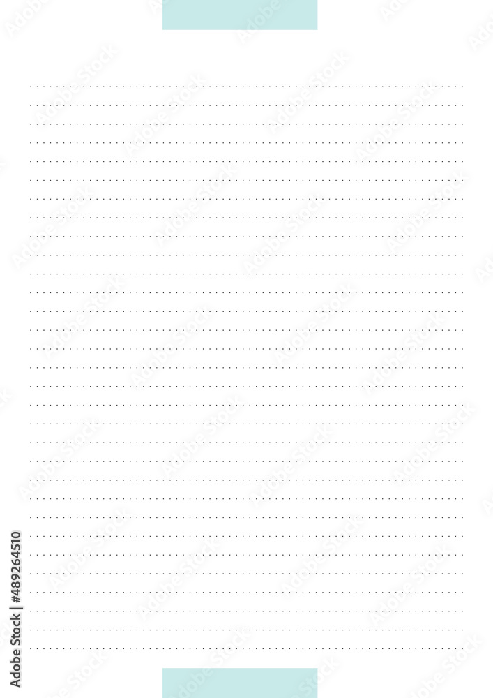 Notes templates Sheet.2023 Stock Photo | Adobe Stock