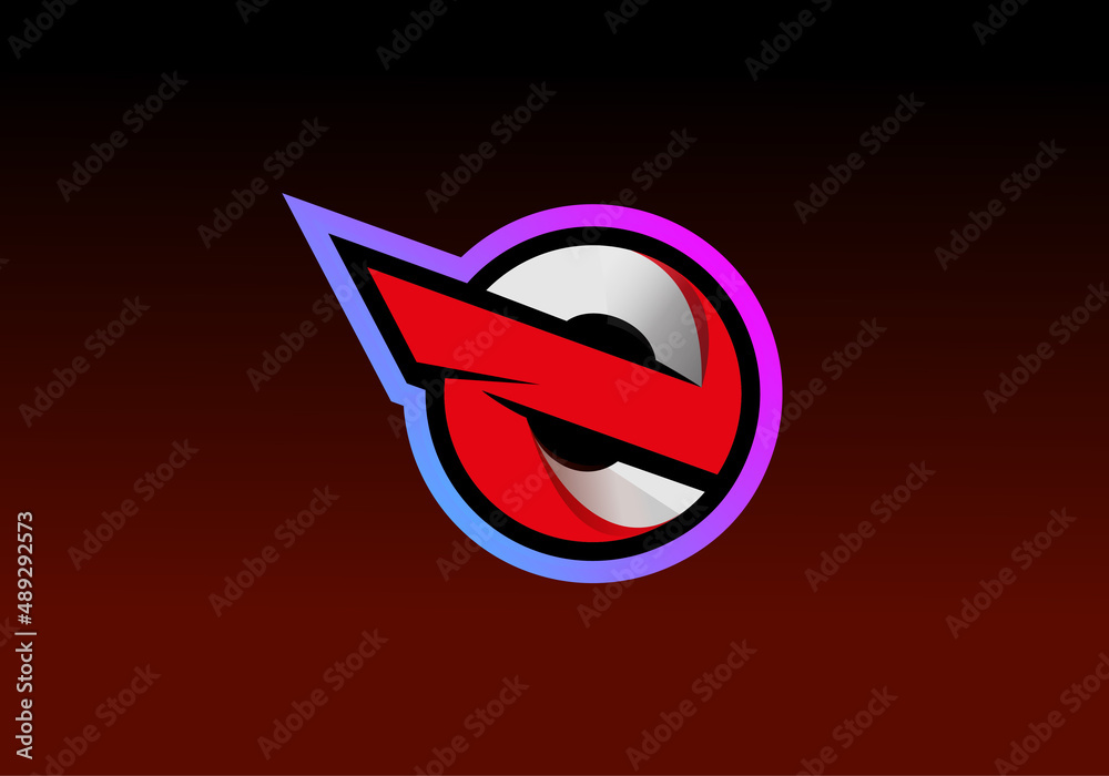 Logo Typography Letter E Circle Vector Illustration Template Good for ...