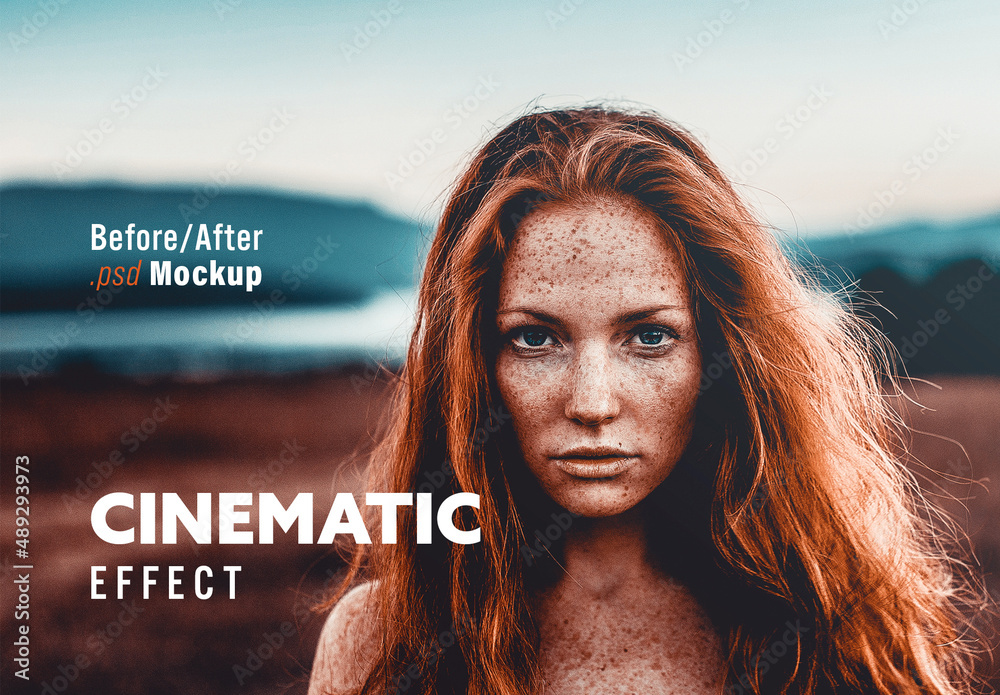Before and After Photo Effect Stock Template | Adobe Stock