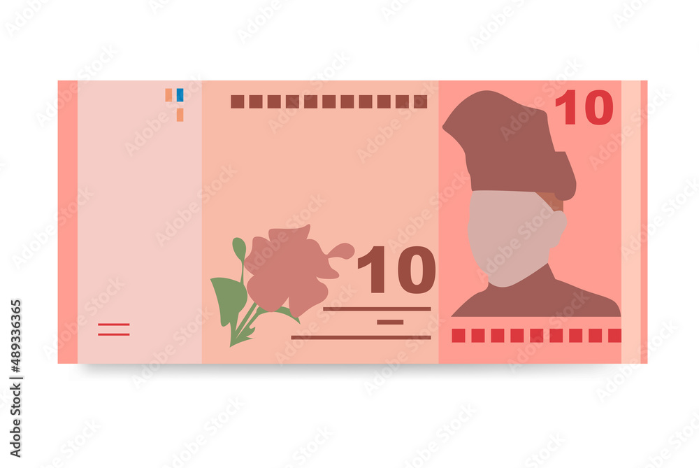 Malaysian Ringgit Vector Illustration. Malaysia, Indonesia, Philippines ...