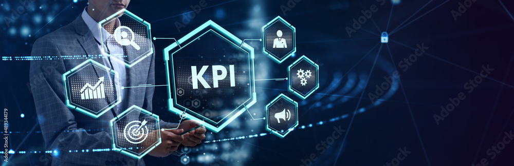 Poster KPI Key Performance Indicator for Business Concept – Wall Art ...
