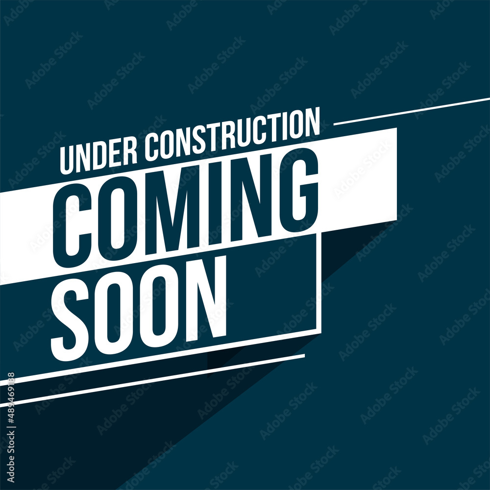 under construction coming soon modern template Stock Vector | Adobe Stock under construction coming soon modern template Stock Vector | Adobe Stock
