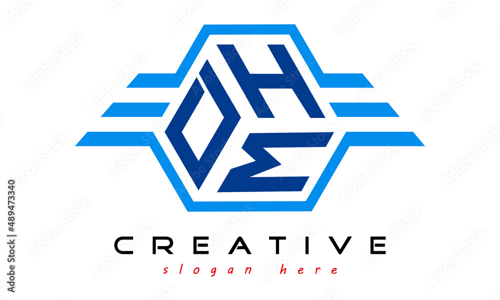 DLM three letter monogram type emblem badge with wings logo vector ...