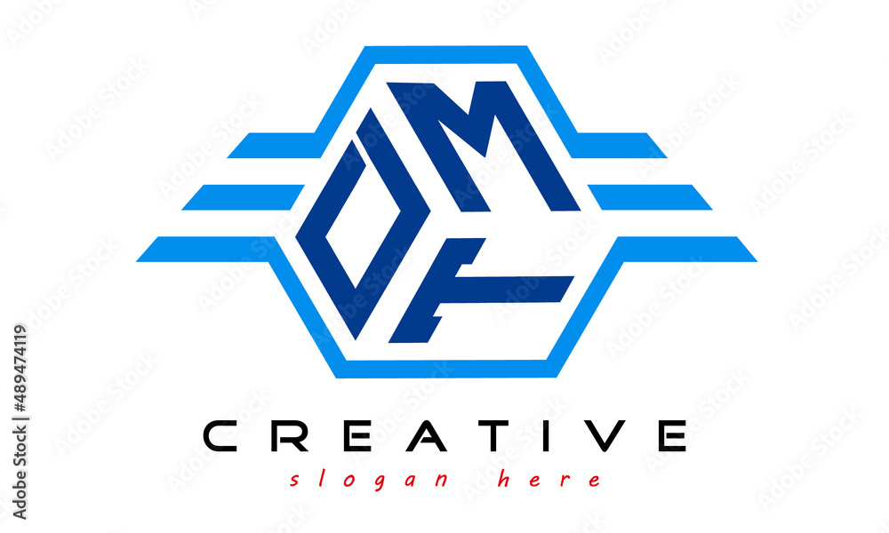 DMT three letter monogram type emblem badge with wings logo vector ...