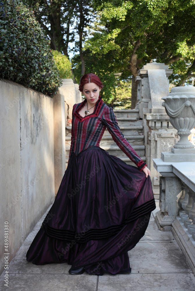 Red Gothic Victorian Dresses