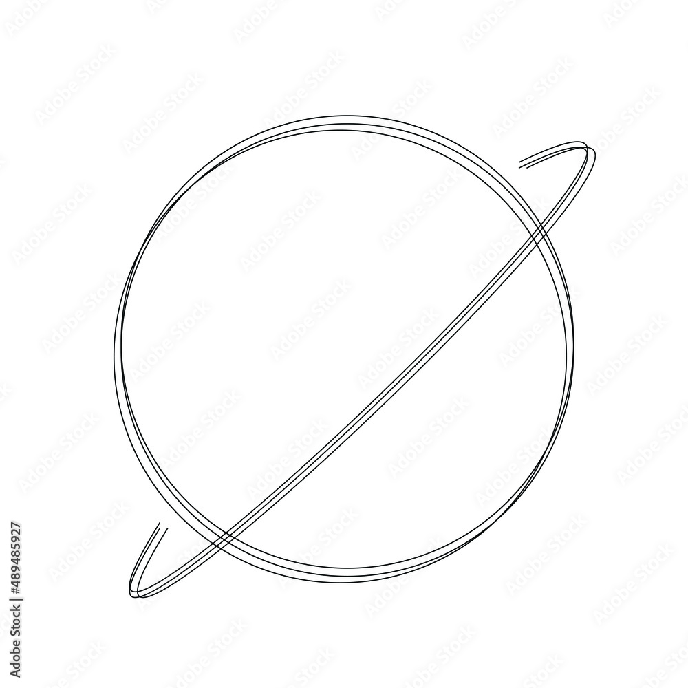 Jupiter silhouette on white background, vector illustration Stock ...