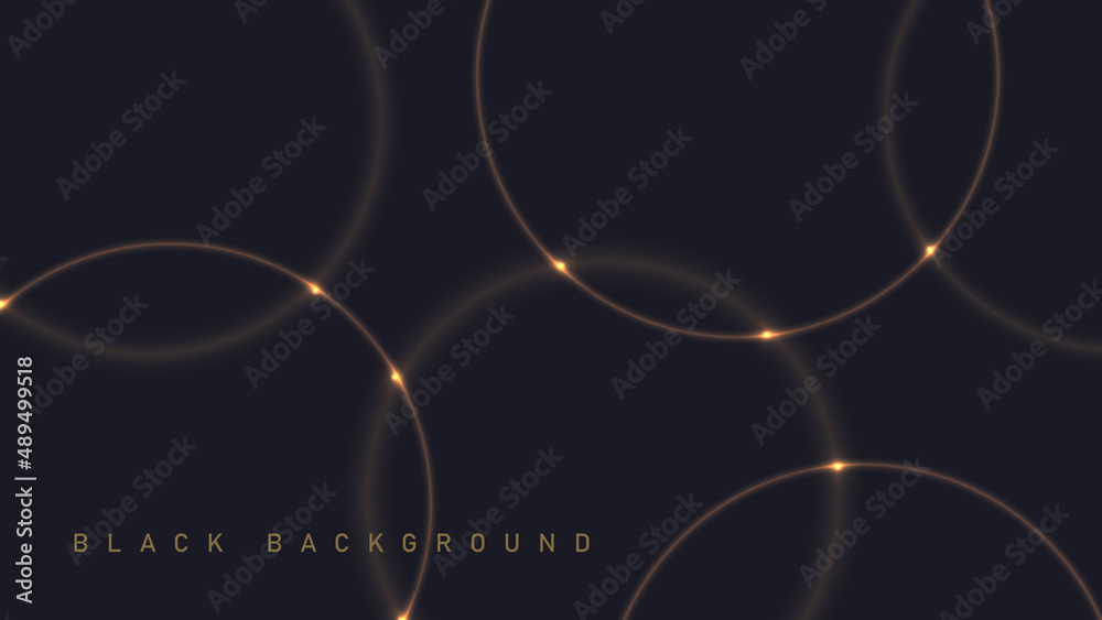 Black luxury background with light elements Stock Vector | Adobe Stock