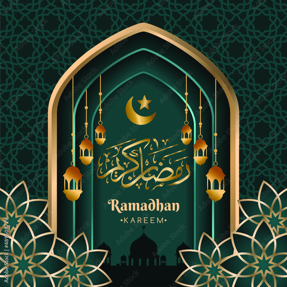 Ramadan backgrounds, mosque gates and mosque silhouette images and ...