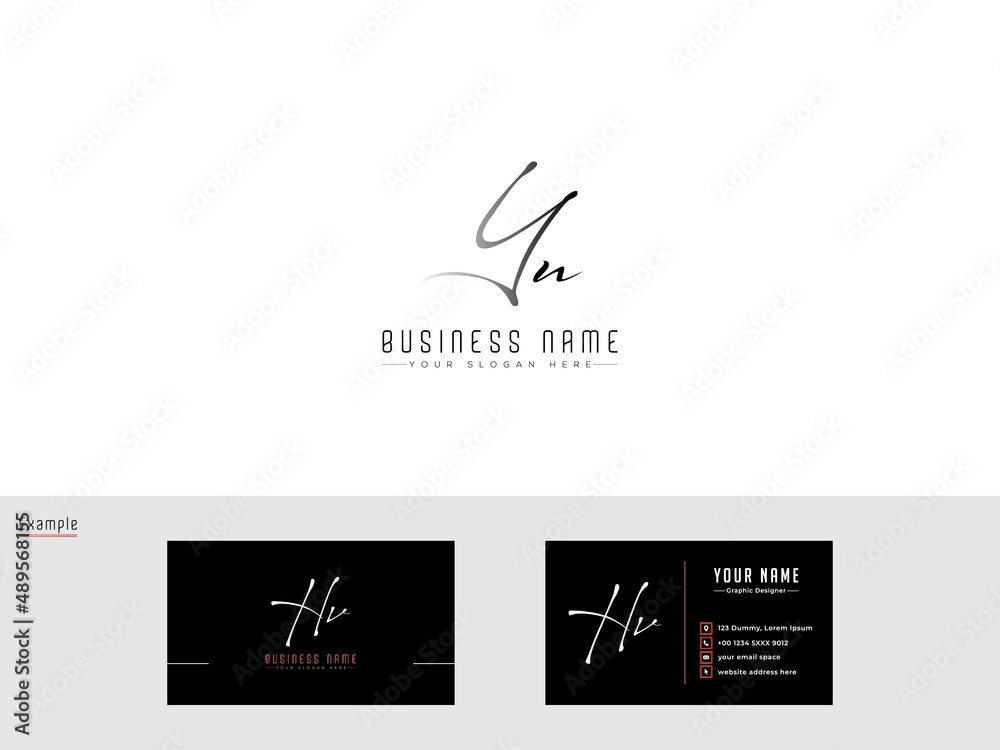 Beauty YU Signature Logo, Monogram Yu y&u Logo Letter Vector with a ...