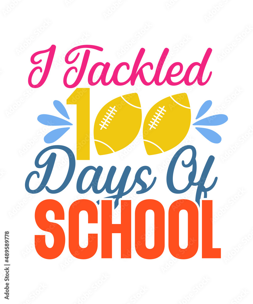 100 Days Of School svg Bundle, 100 Days of school svg, 100th day of ...