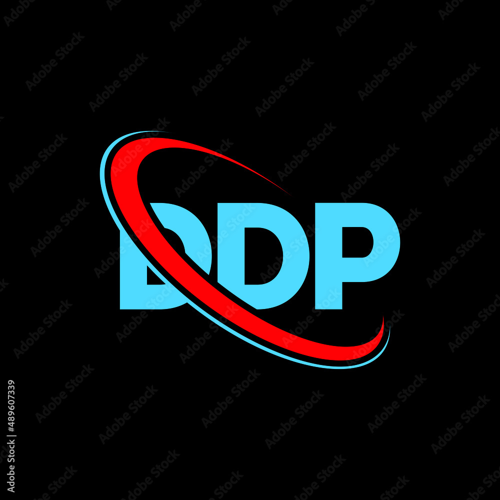 DDP logo. DDP letter. DDP letter logo design. Initials DDP logo linked ...