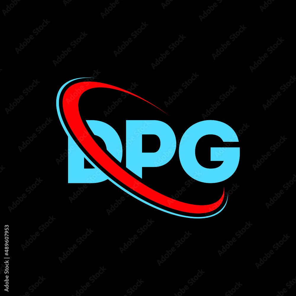 Vektorová grafika „DPG logo. DPG letter. DPG letter logo design ...