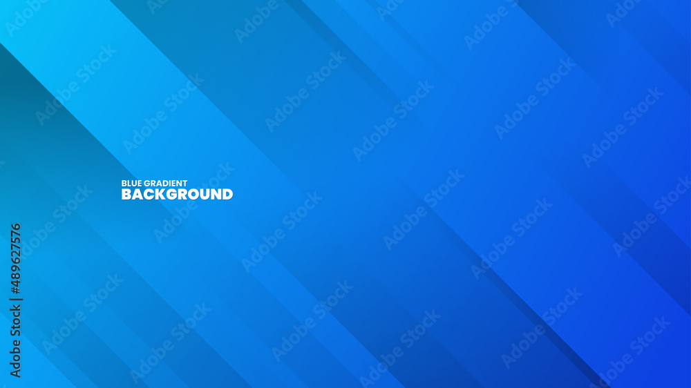 Abstract Blue Gradient Background with LinesPrint Stock Vector | Adobe ...