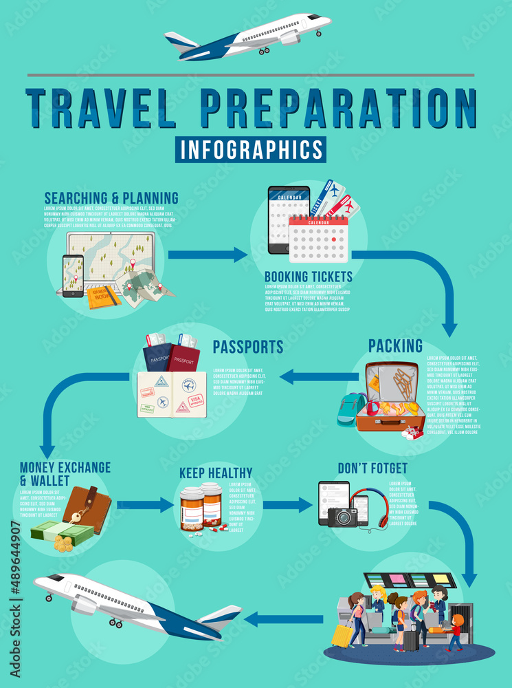 Infographic Travel Template