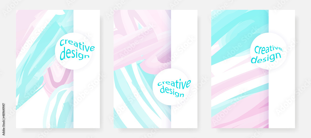 Abstract Cover page Templates Background modern watercolor graphic ...
