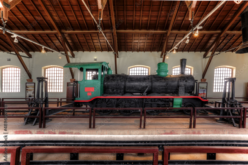 Ottoman train, Al-Ula, Saudi Arabia Stock Photo | Adobe Stock