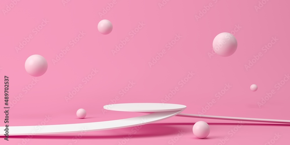 Abstract background, mock up scene with podium geometry shape for ...