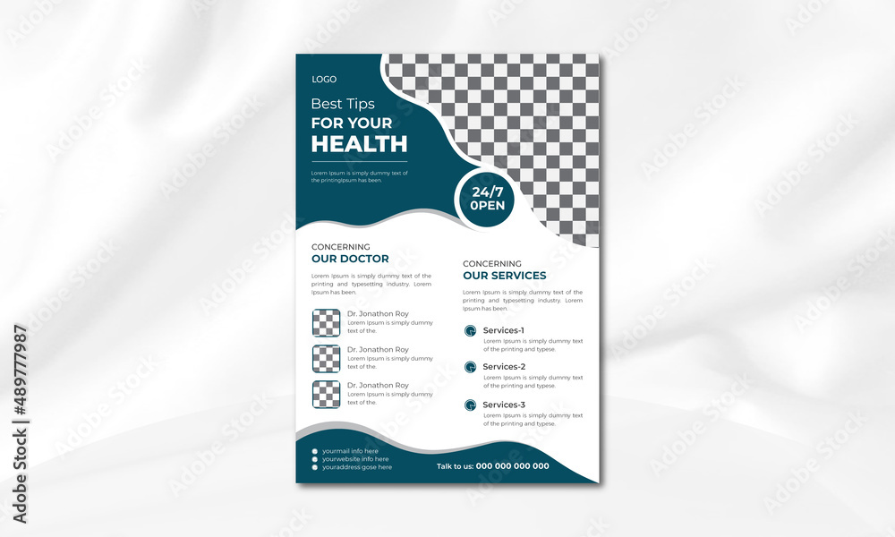 Best Tips For Your Medical health care Consultancy flyer brochure ...