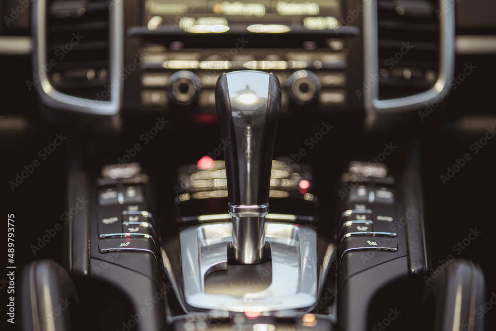 Shifter for automatic transmission of a modern sportscar or suv. View ...