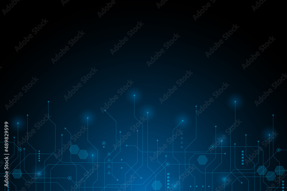 Technology Graphic Design Background. Vector Illustration. Vector 