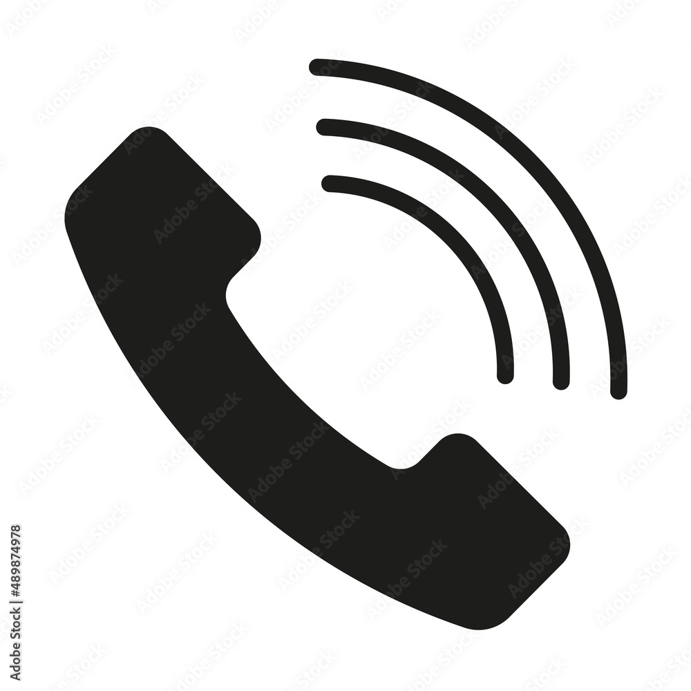 Vector phone icon. Call icon. isolated on white background. Vector ...
