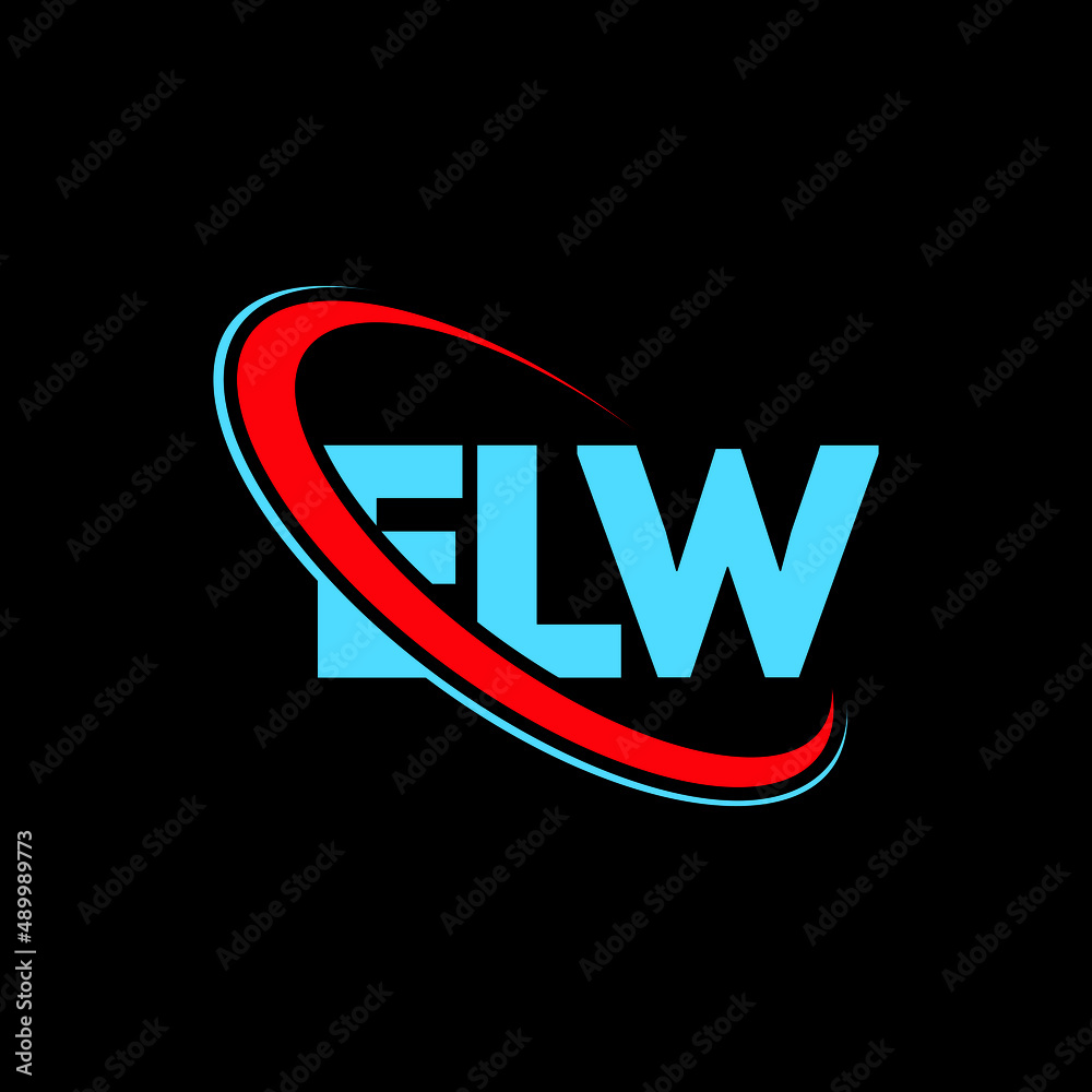 ELW logo. ELW letter. ELW letter logo design. Initials ELW logo linked ...