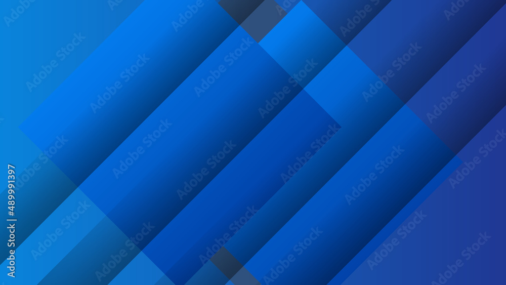 Modern blue abstract presentation background. Vector illustration Stock ...