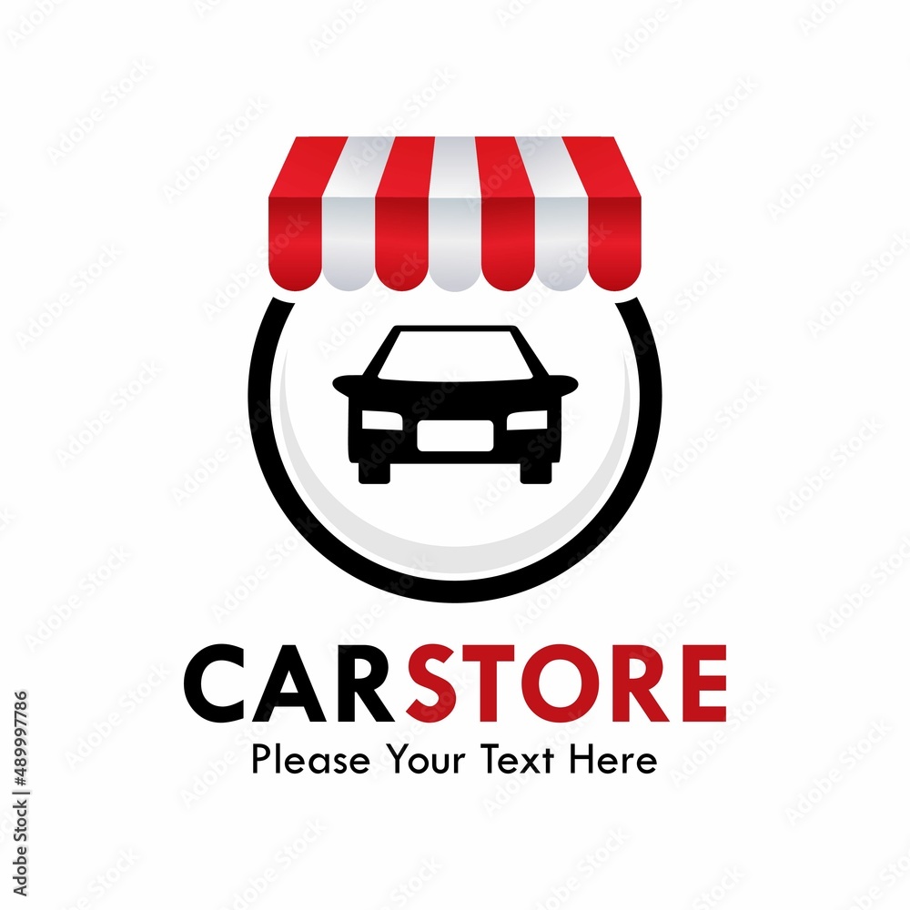 Car store logo template illustration Stock Vector | Adobe Stock