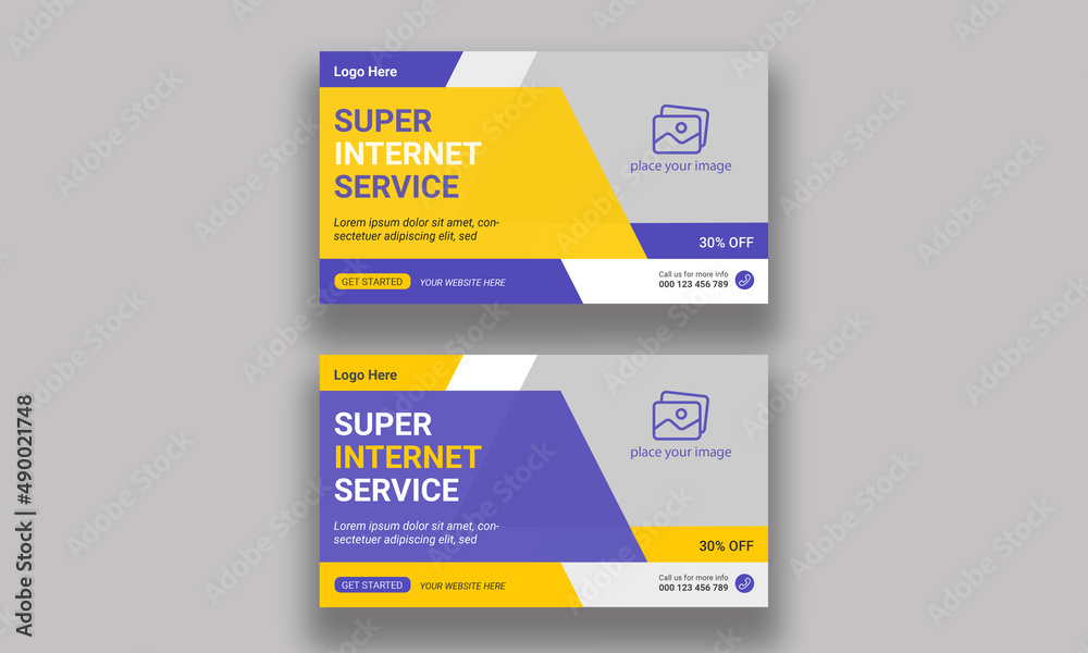 Broadband internet services Promotion youtube thumbnail for hospital ...