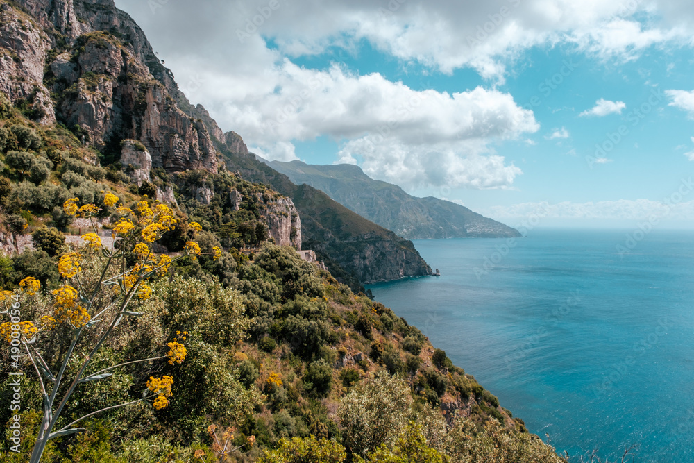 The Monti Lattari (Lattari Mountains) are a mountain range in Campania ...