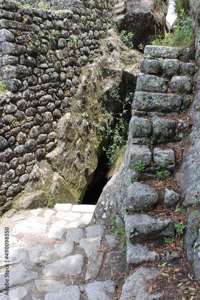 Interior de Machupicchu, escaleras Terrazas machu picchu, las 7 ...
