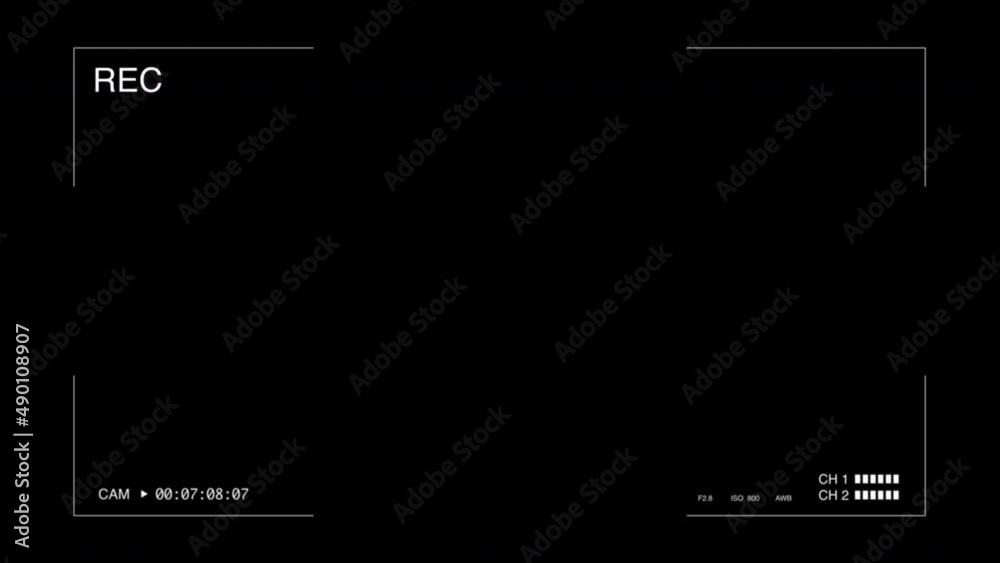 4K Camera Viewfinder Digital Overlay Display Green Screen Channel ...