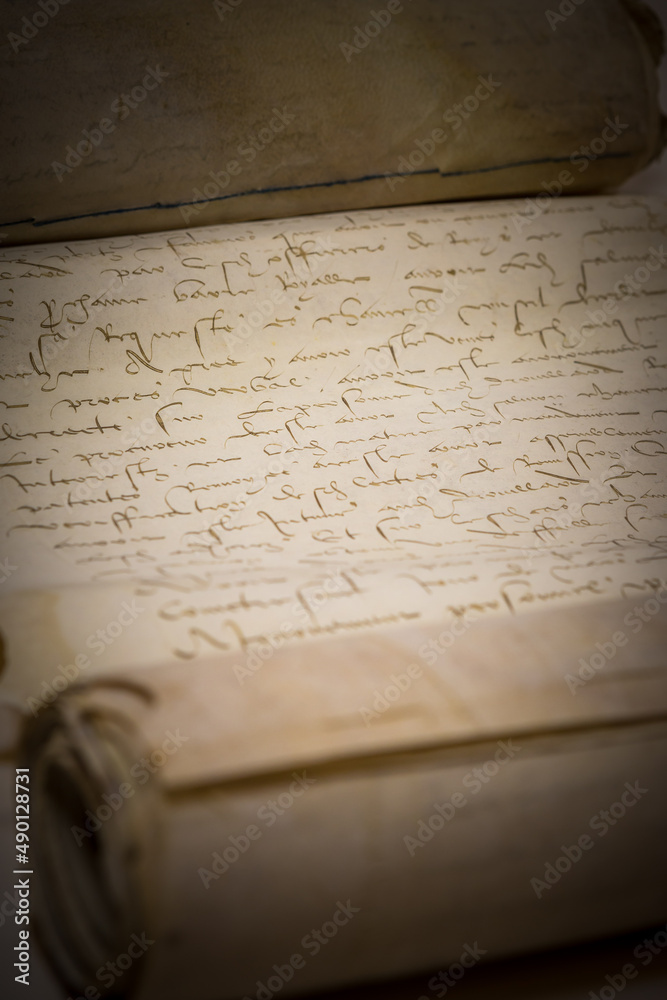 Ancien parchemin Stock Photo | Adobe Stock