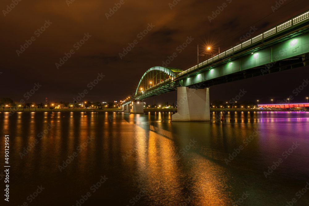 Stari Savski most u Beogradu Stock Photo | Adobe Stock