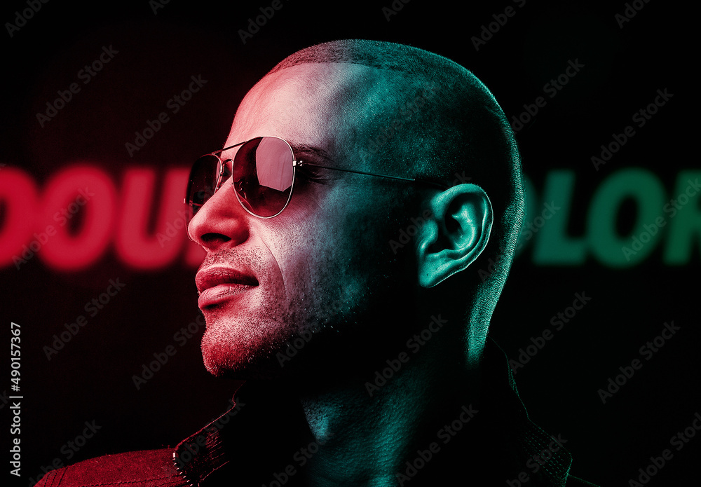 Dual Light Effect Stock Template | Adobe Stock