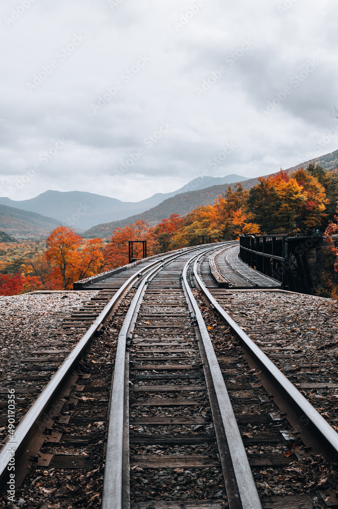 Vertical Train Tracks
