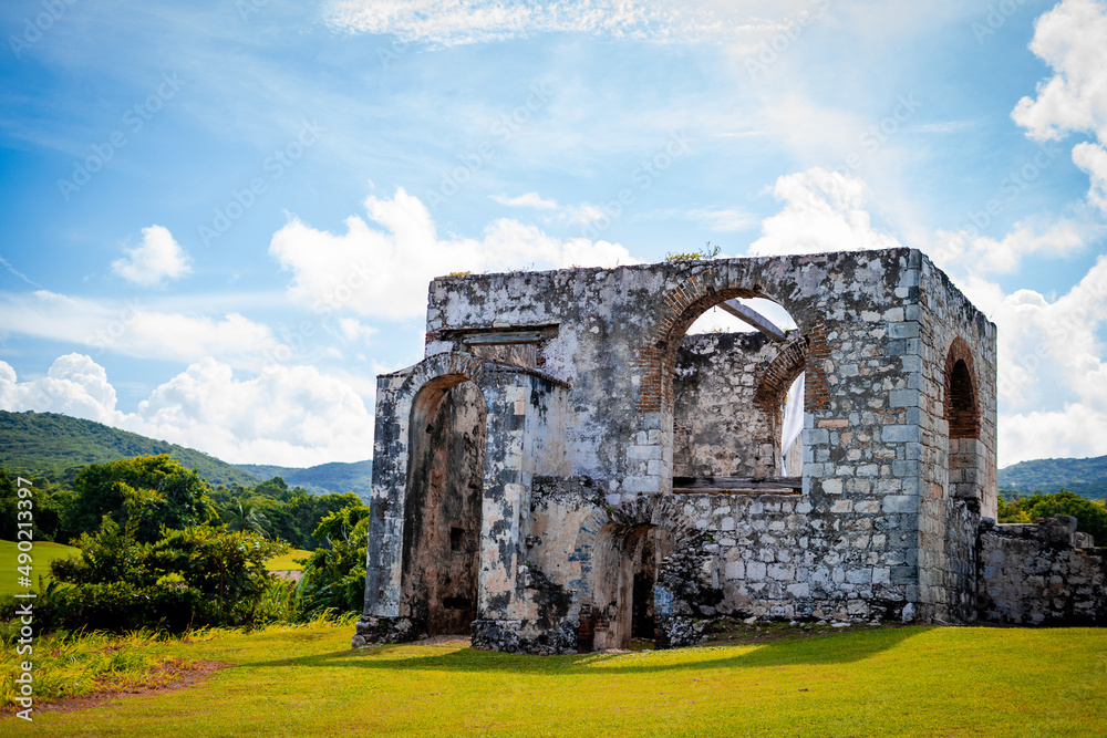Photo & Art Print Photo of an archeological monument of a medieval ...