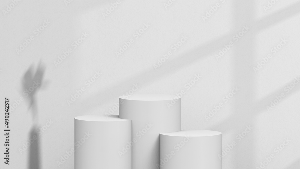 Product background using 3D rendering and geometry. background for ...