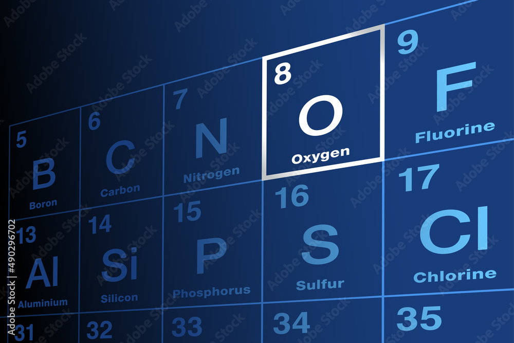 Oxygen, chemical element on the periodic table of elements. Element ...