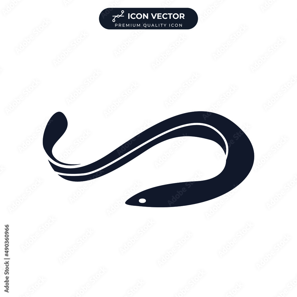 eel icon symbol template for graphic and web design collection logo ...