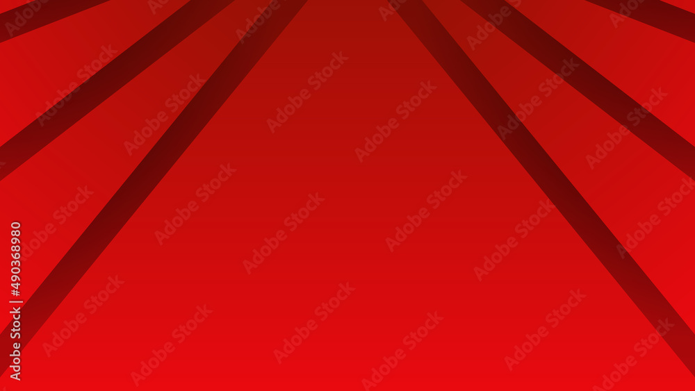 Modern red abstract presentation background. Vector illustration Stock ...
