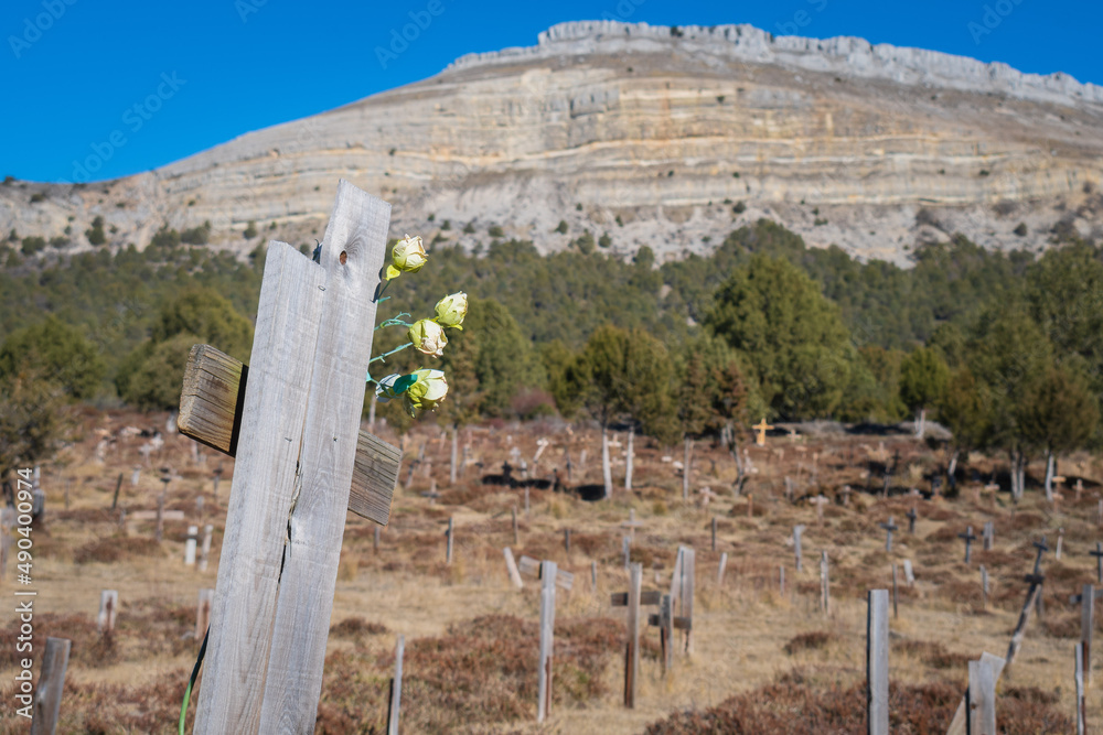 Poster Sad Hill Cemetery (Location of the famous Spaghetti Western ...